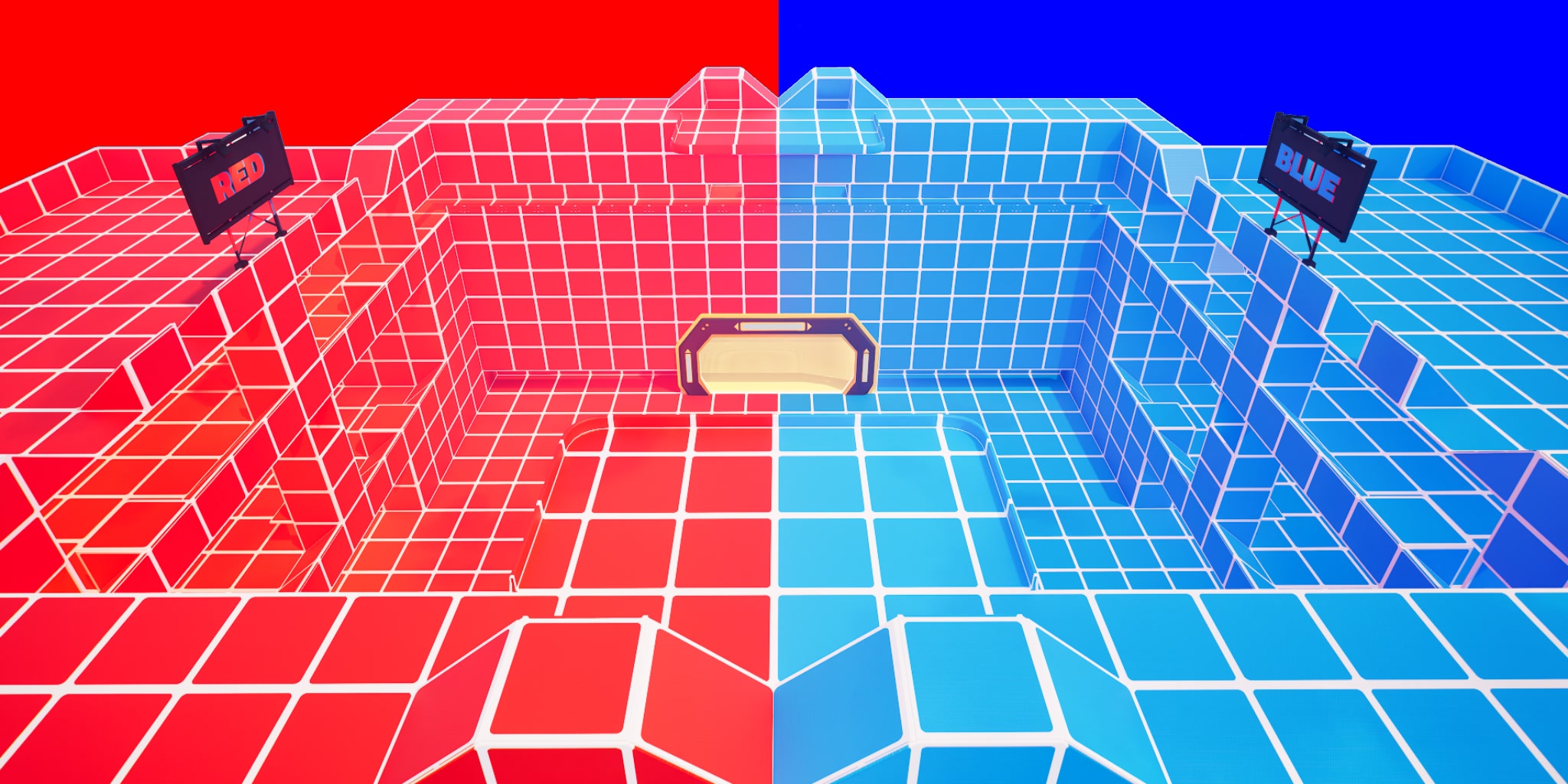 SIMPSONS SPRINGFIELD RED VS BLUE🔴🔵 6685-0728-9372 by lisufn - Fortnite ...