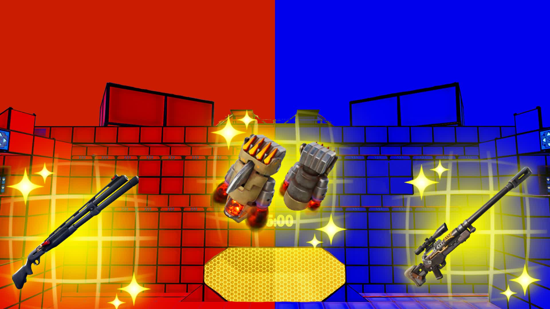 RED VS BLUE 🔴🔵💢Anger VS Sadness😒 1811-3129-8155 by nickega - Fortnite