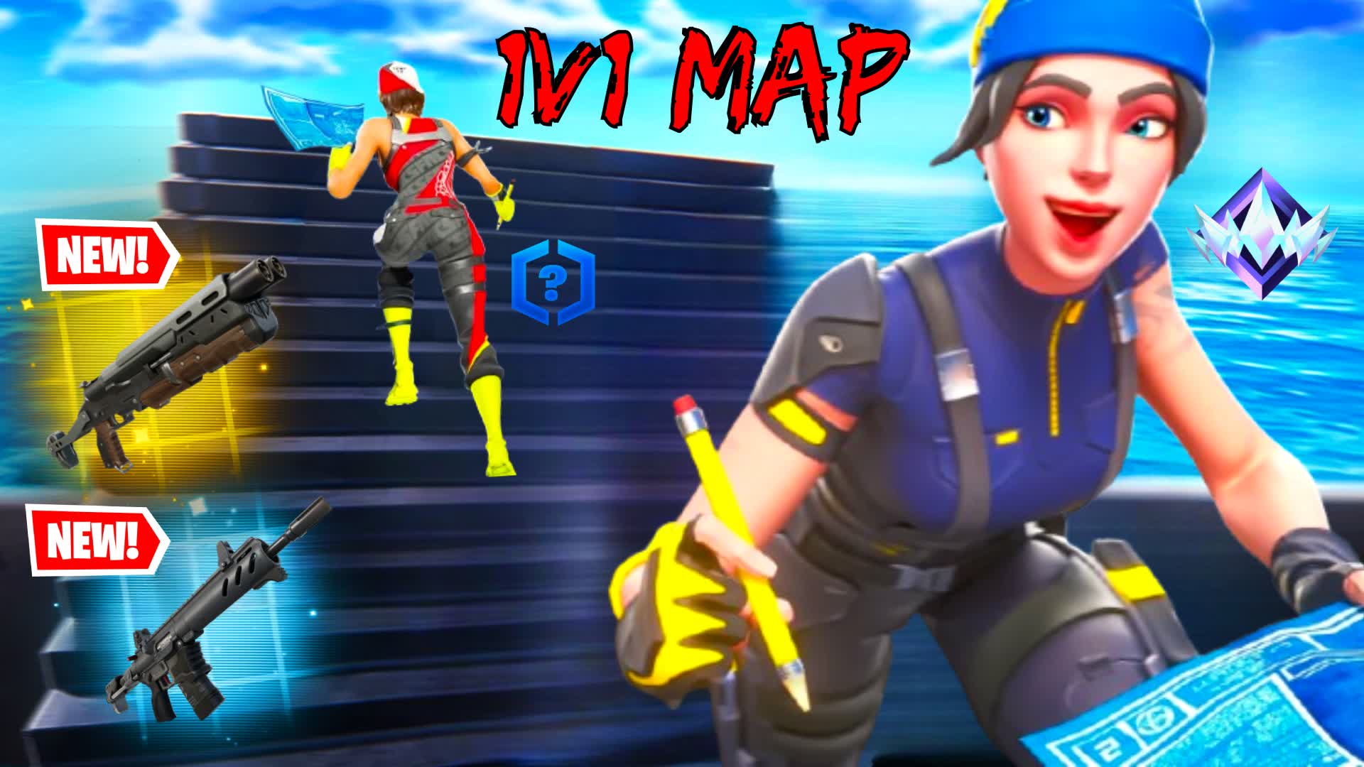 1V1 BUILD FIGHT DUELS 2613-1147-9429 by votrex - Fortnite Creative Map ...