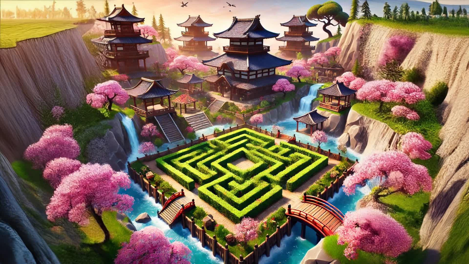 Gun Game - Japan Garden 1734-9420-1296 by spadasian - Fortnite Creative ...