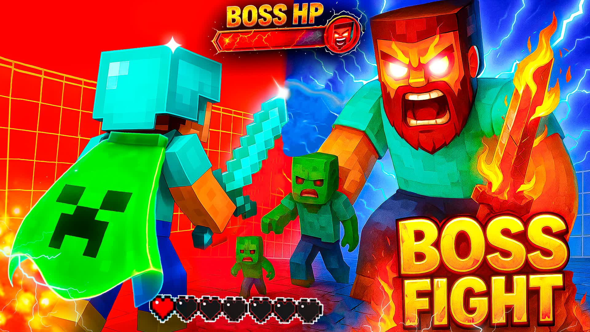 STEVE VS HEROBRINE 🔴🔵 BOSS FIGHT 7155-8846-7428 by oboss - Fortnite