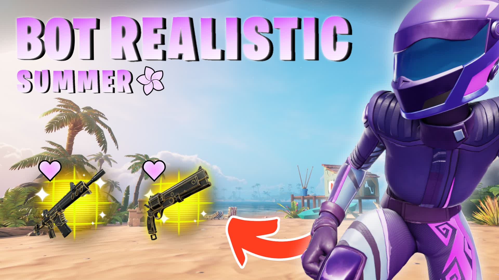 BOT REALISTIC & PRACTICE SUMMER 🏝️ 6485-3600-6449 by novyxee - Fortnite ...