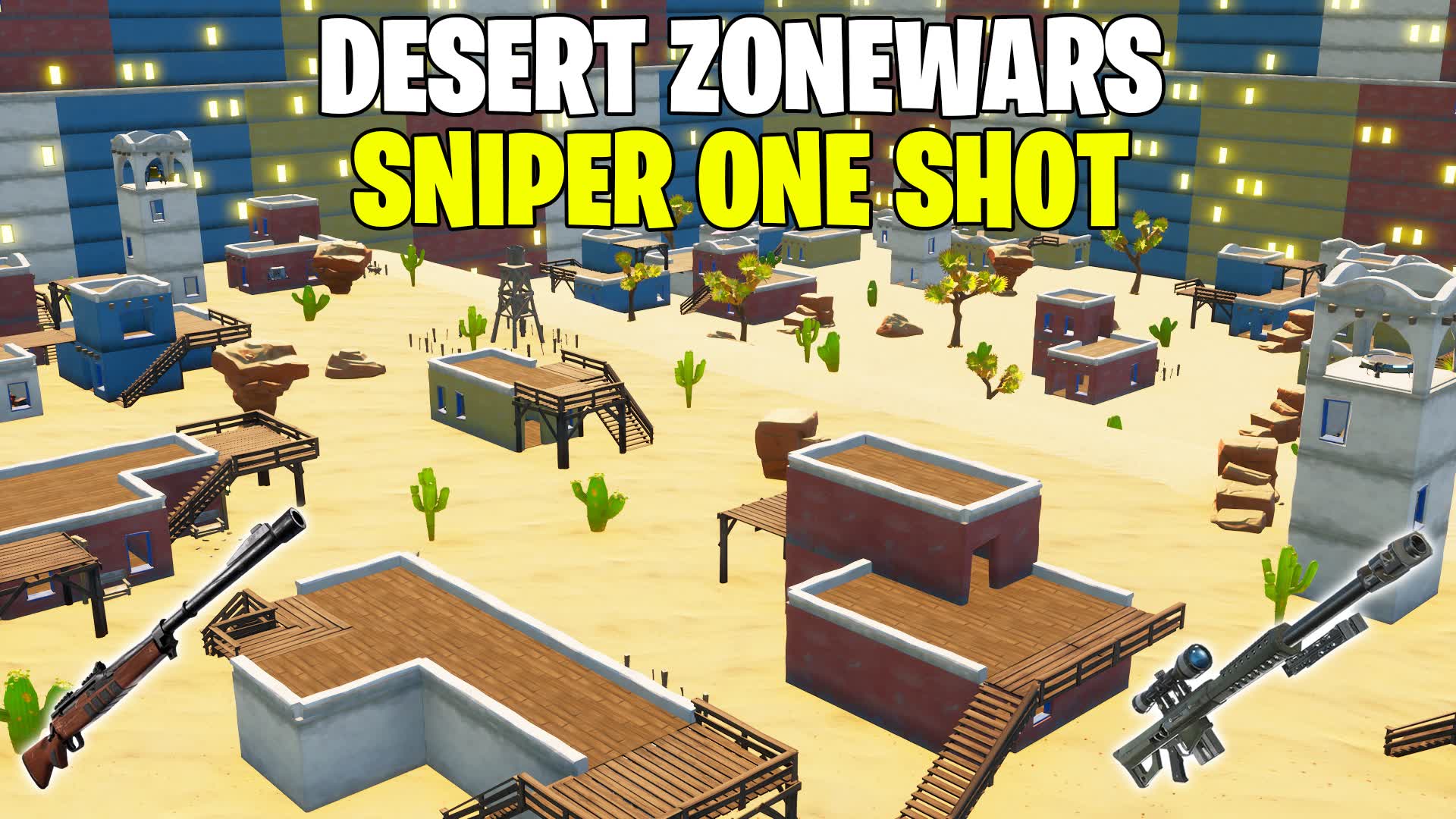 Desert Zonewars (ONE SHOT) 3516-5155-9978 by alpyne - Fortnite Creative Map Code - Fortnite.GG