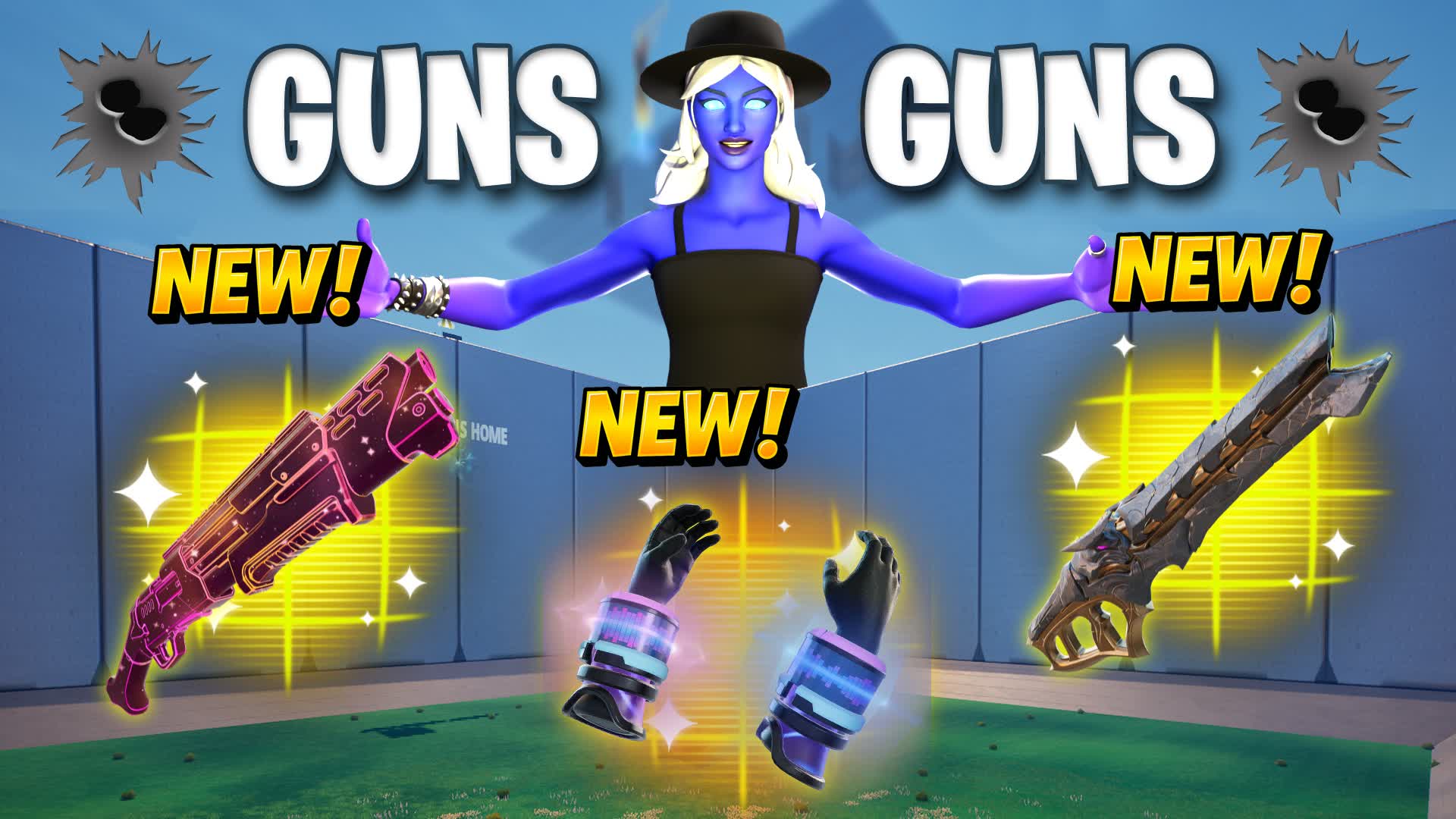 CRAZY GUNS 1V1 - FREE FOR ALL 3660-3433-4526 by srdext - Fortnite ...