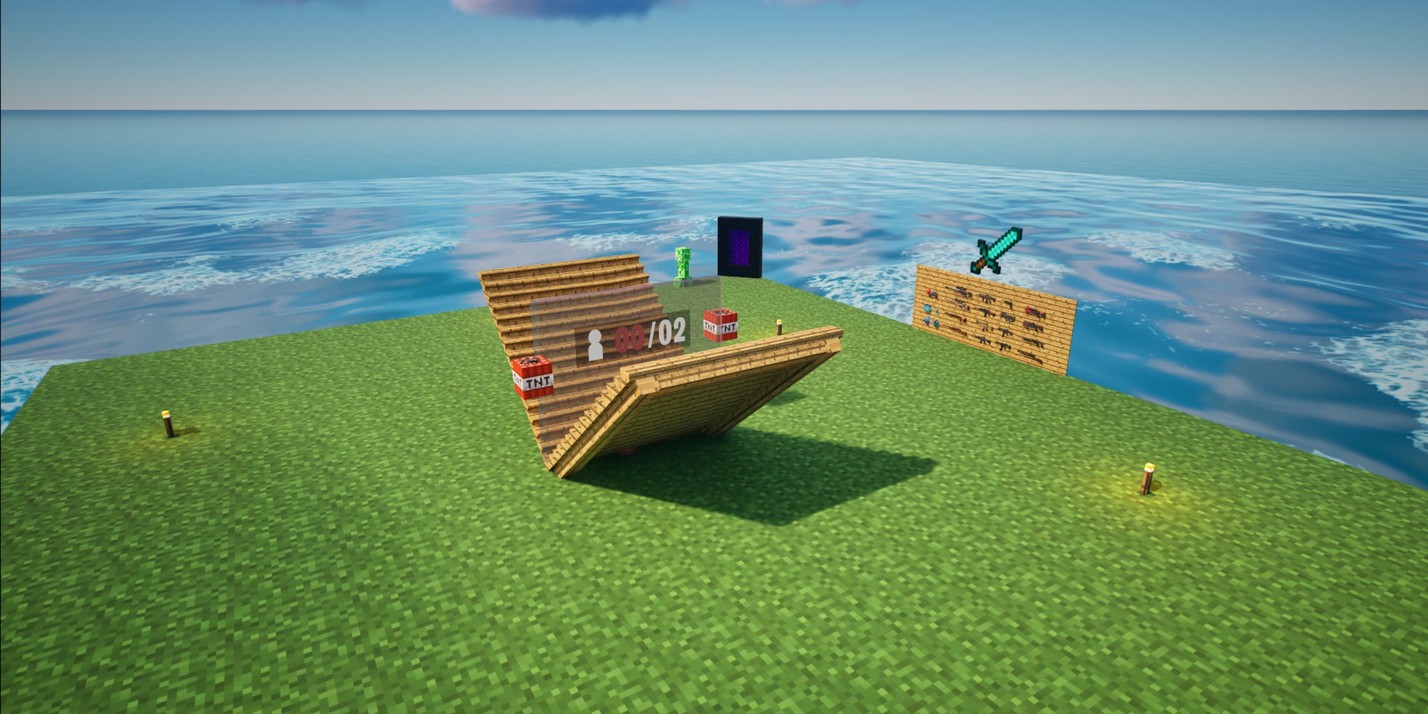 1v1 minecraft build fights 4682-0542-9813 by krakenwood - Fortnite ...