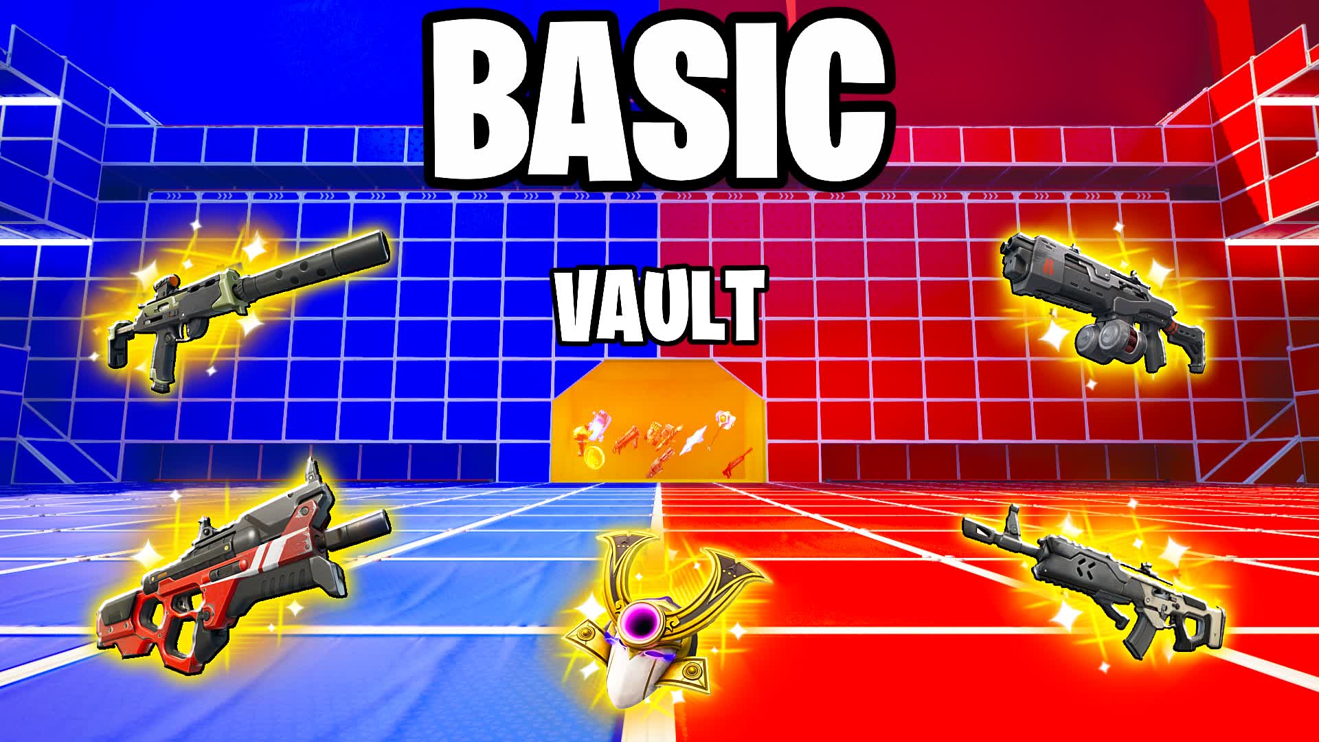 BASIC RED VS BLUE 🔴🔵 8097-5815-1713 by awaky - Fortnite Creative Map ...