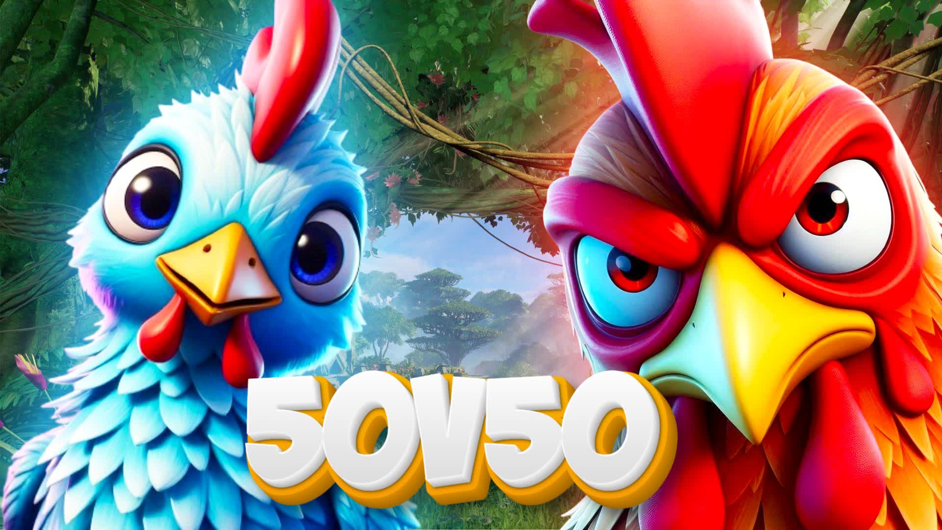 Chicken 50v50 4894-8659-4604 by v1ck - Fortnite Creative Map Code ...