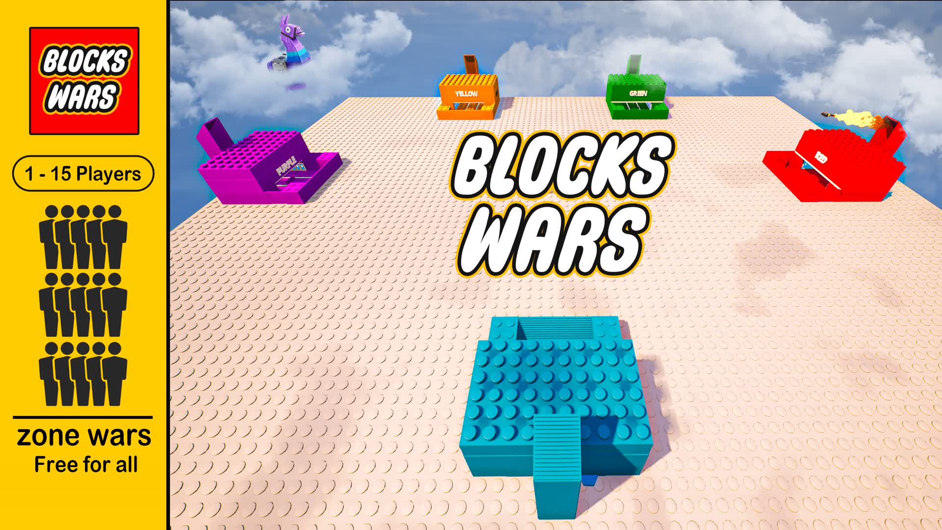 ⭐BRICKS WARS⭐ 1004-3048-4018 by mangoflow - Fortnite Creative Map Code - Fortnite.GG