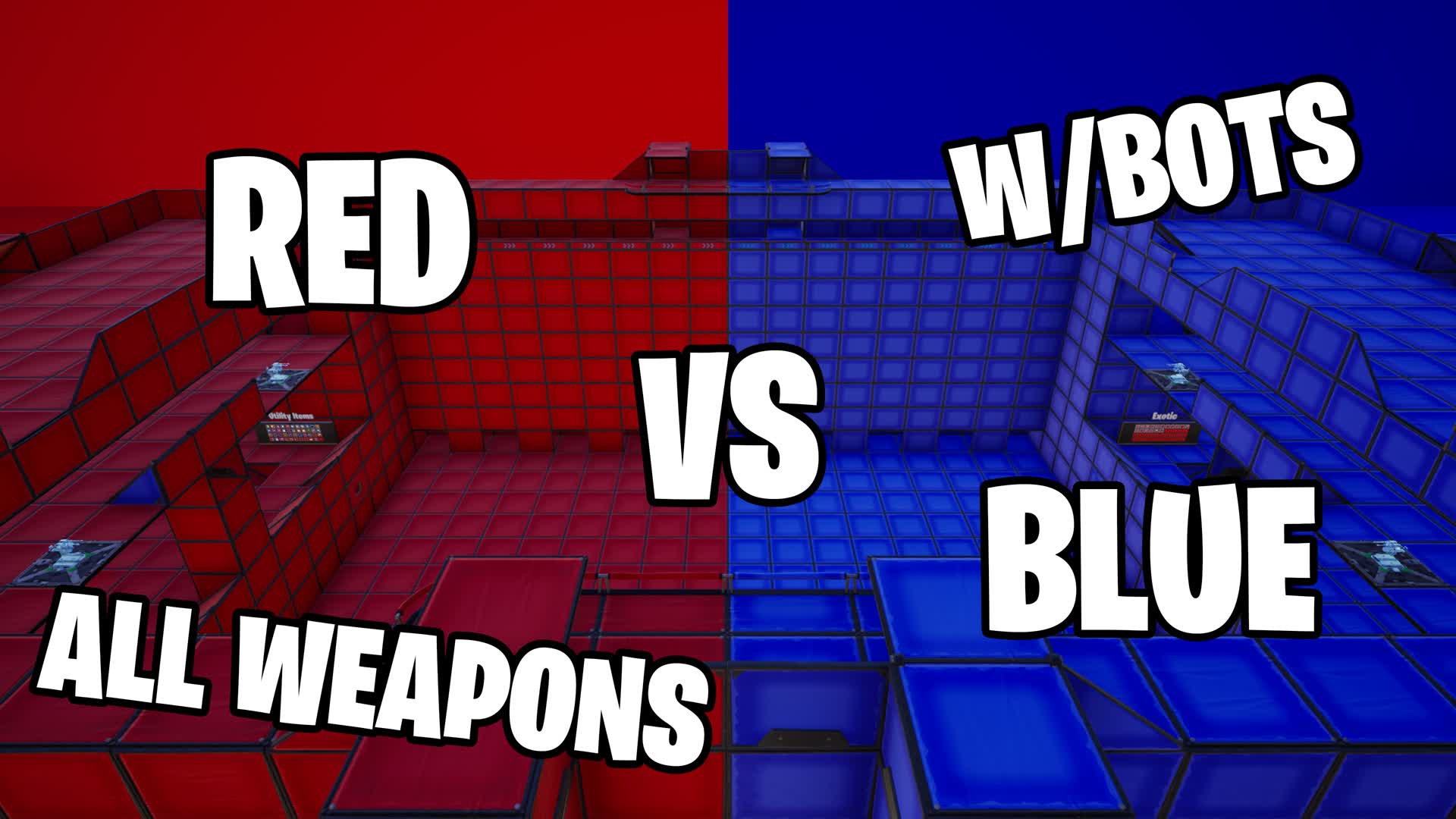 🔴RED VS 🔵BLUE🔫ALL WEAPONS⭐W/BOTS🤖 6384-1852-8515 by xanderg - Fortnite ...