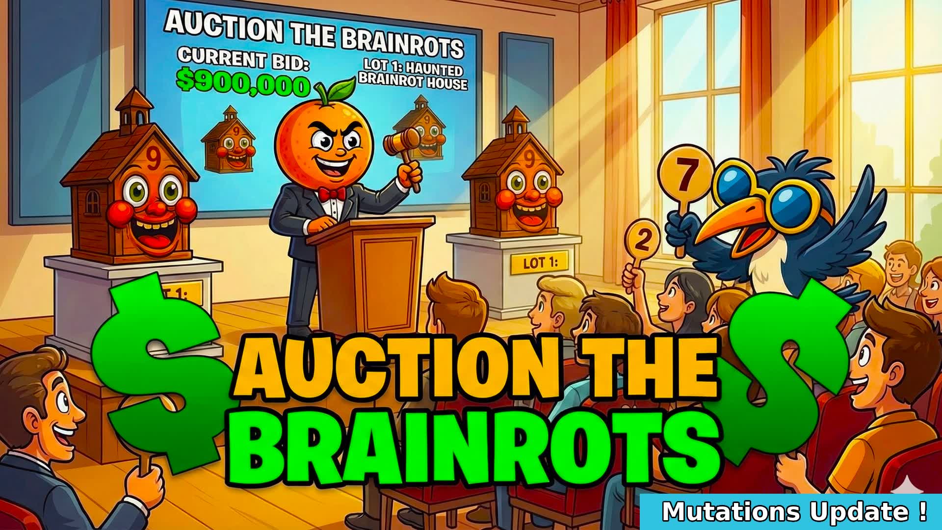 Auction the brainrots ! 4705-8344-7148 by forkgames - Fortnite