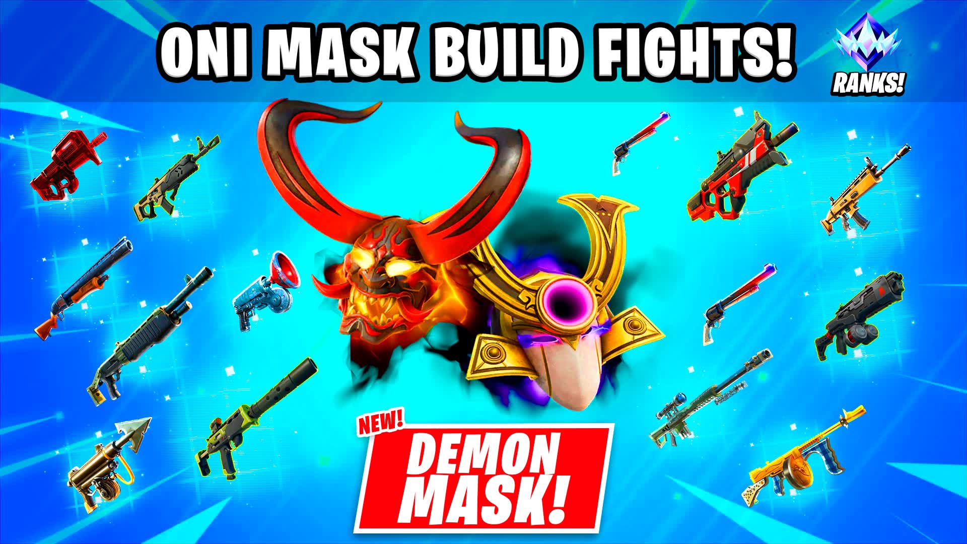 1v1 ONI MASK BUILD FIGHTS! 0100-7668-4017, de eltiohot - Fortnite