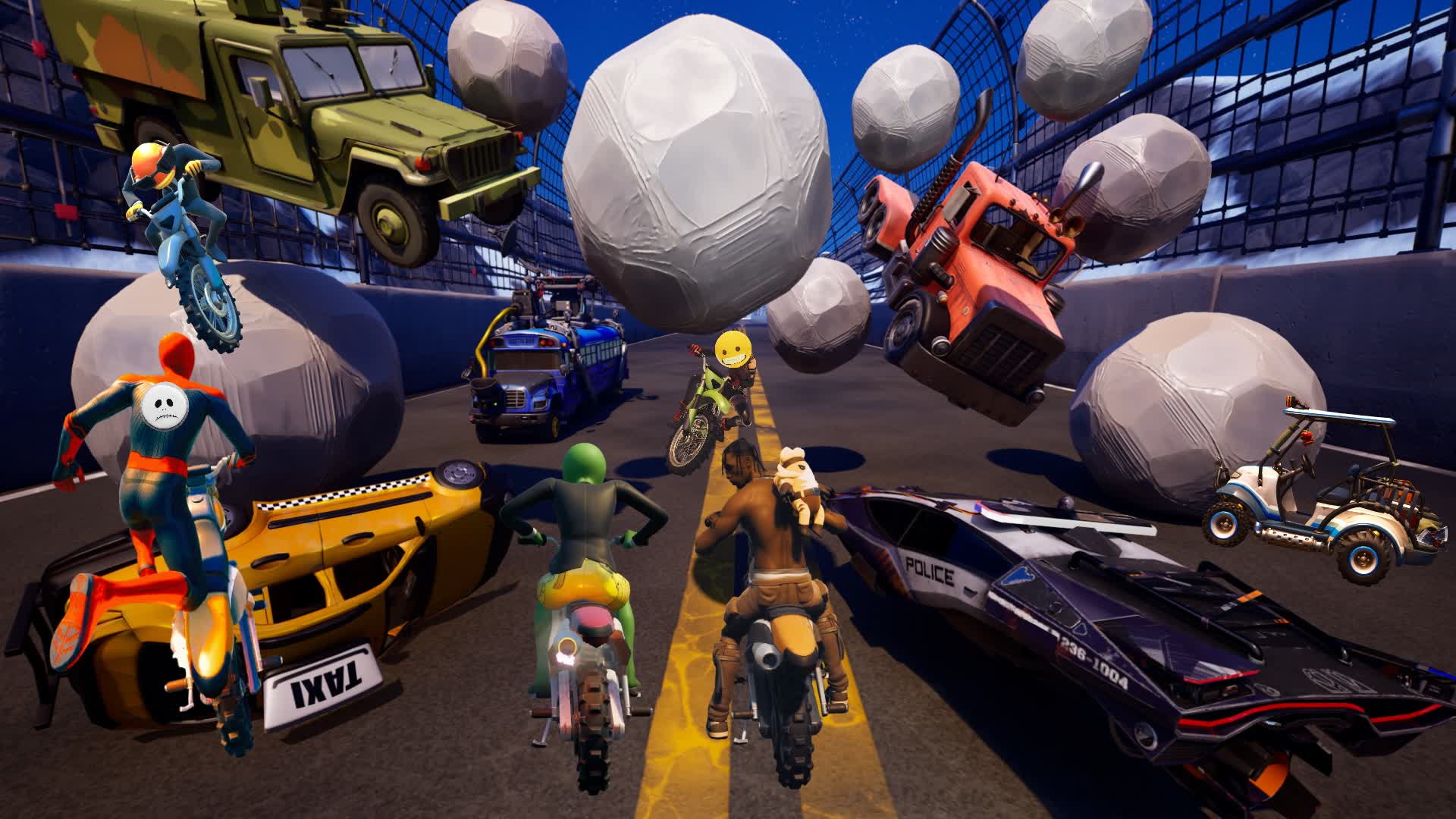MotoXtreme: RACING🚦 CARS 🚗 PARKOUR 🥇 7556-5322-6944 by zombif - Fortnite