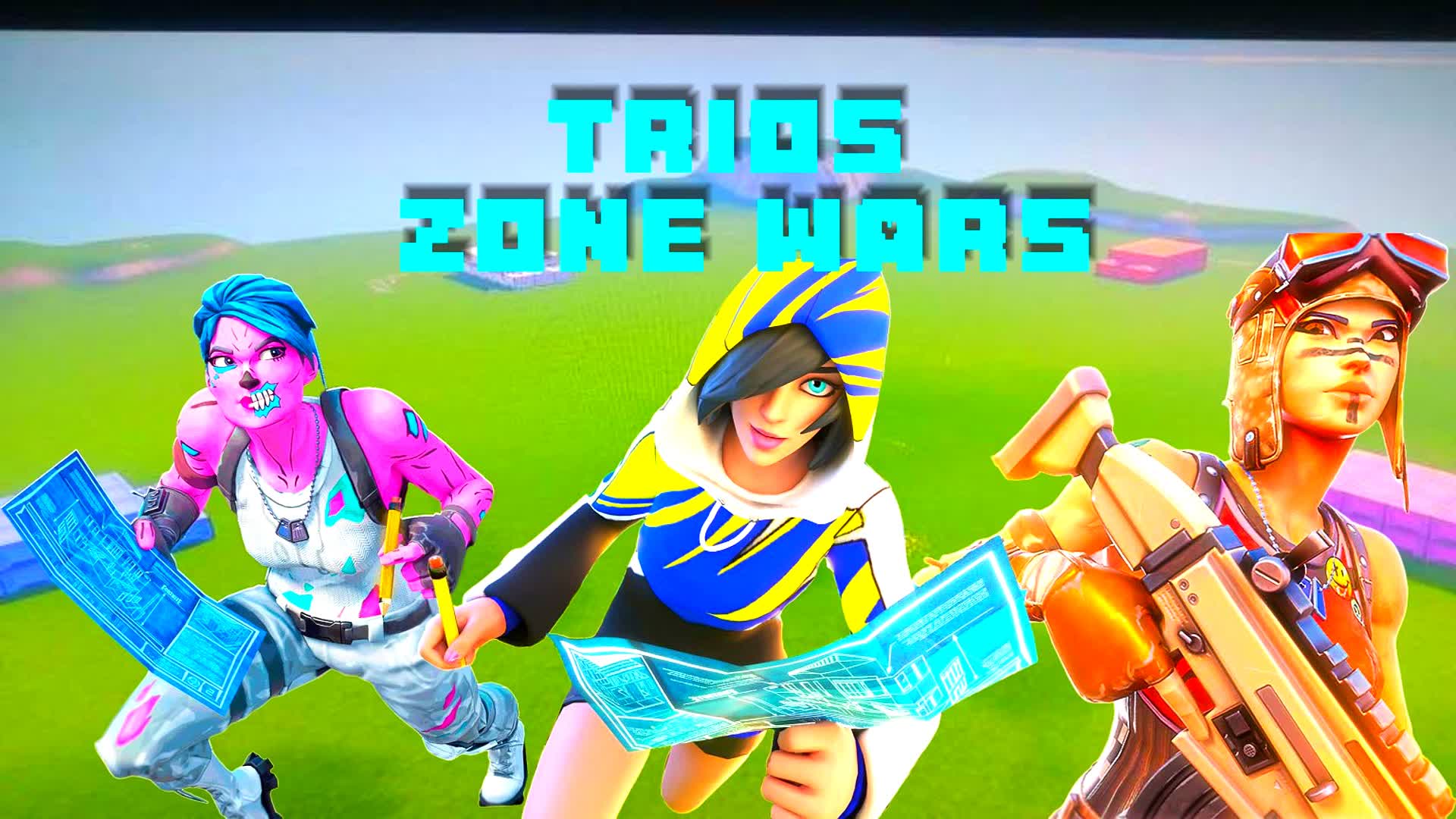 Trios Zone Wars 0776-4872-9515 من ابتكار tixiu - Fortnite