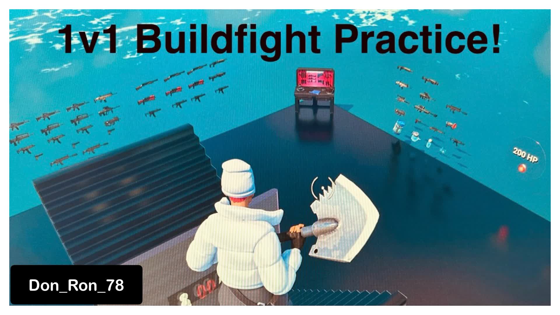 1 VS 1 Chapter 2 Practice Map! 8007-8159-9929 by don_ron_78 - Fortnite ...