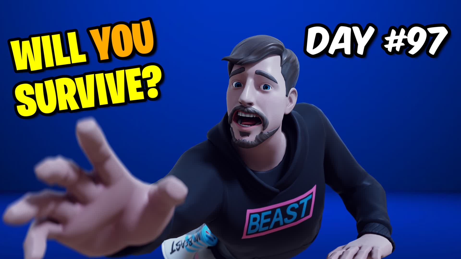 Survive 100 Days Blue Room 5283-3439-3452 by soccerman - Fortnite.GG