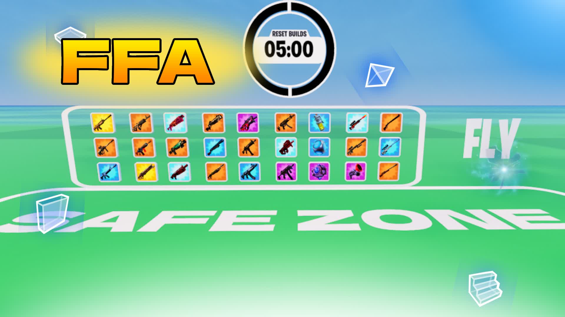 1v1v1 COMPTETIVE FFA 2333-1310-9770 by azvix - Fortnite Creative Map ...