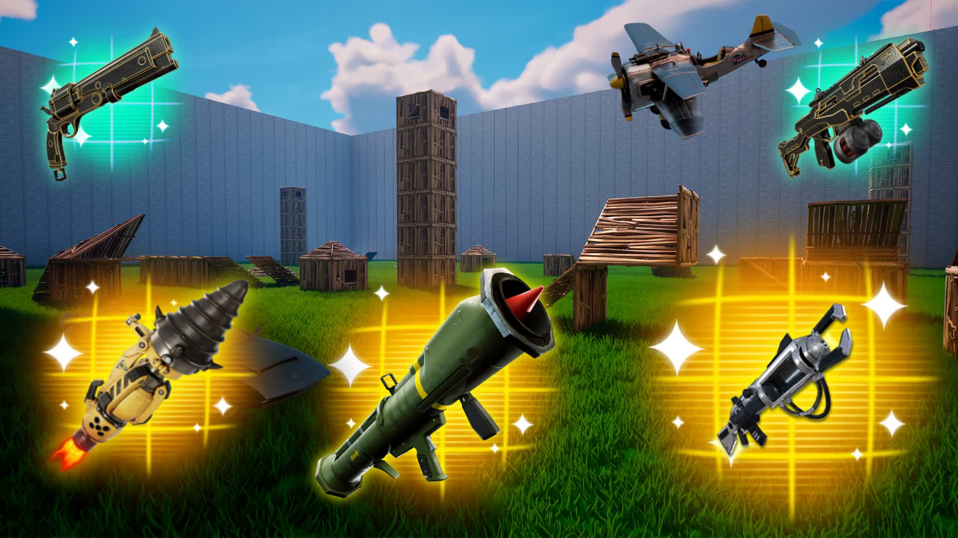 SUPER 1V1 ALL WEAPONS-FFA 1930-3425-9332 by dj_canela - Fortnite Creative Map Code - Fortnite.GG