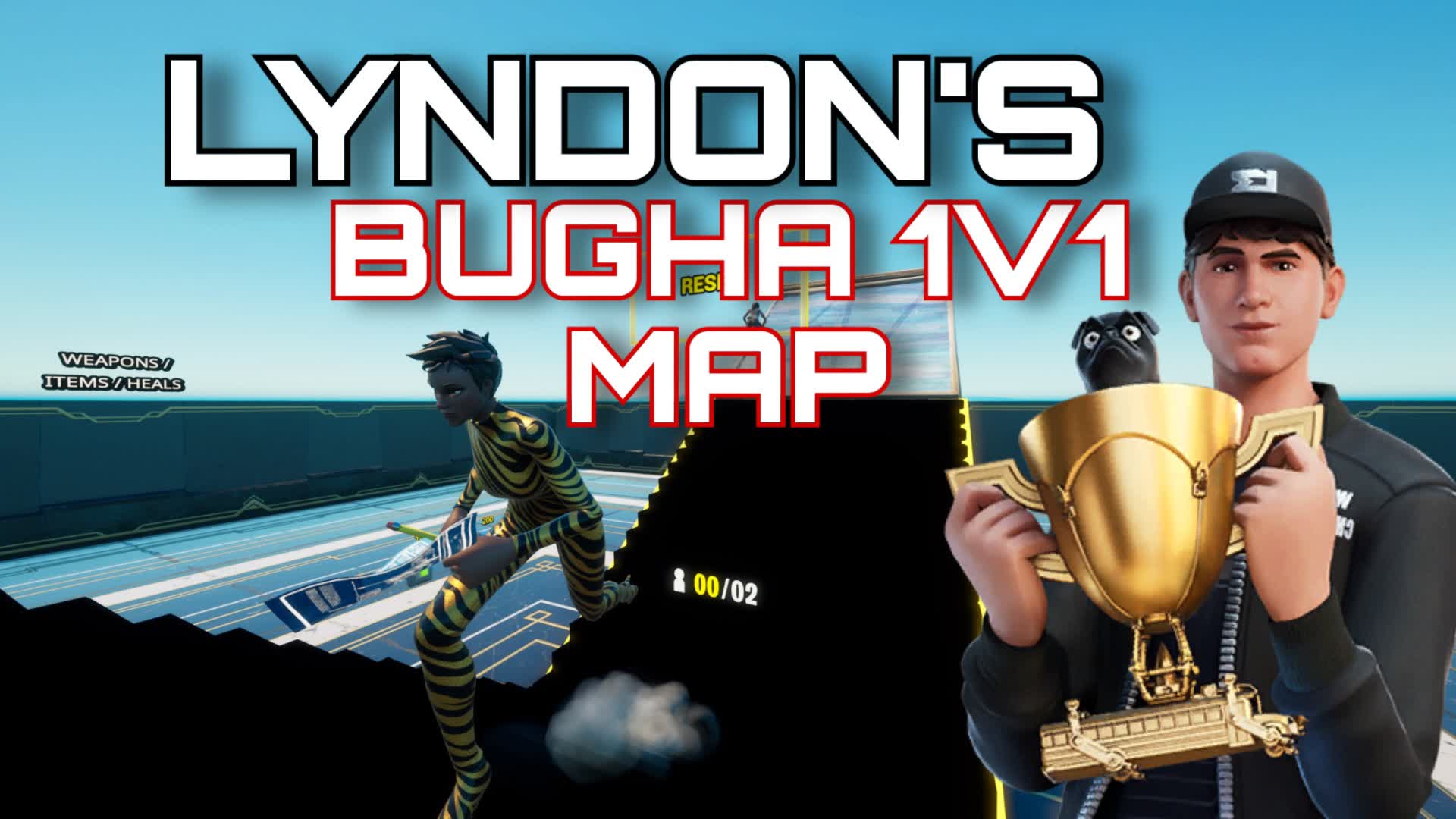 Lyndon's 0 DELAY BUGHA 1V1 MAP 9069-4353-0531 by louxi - Fortnite ...