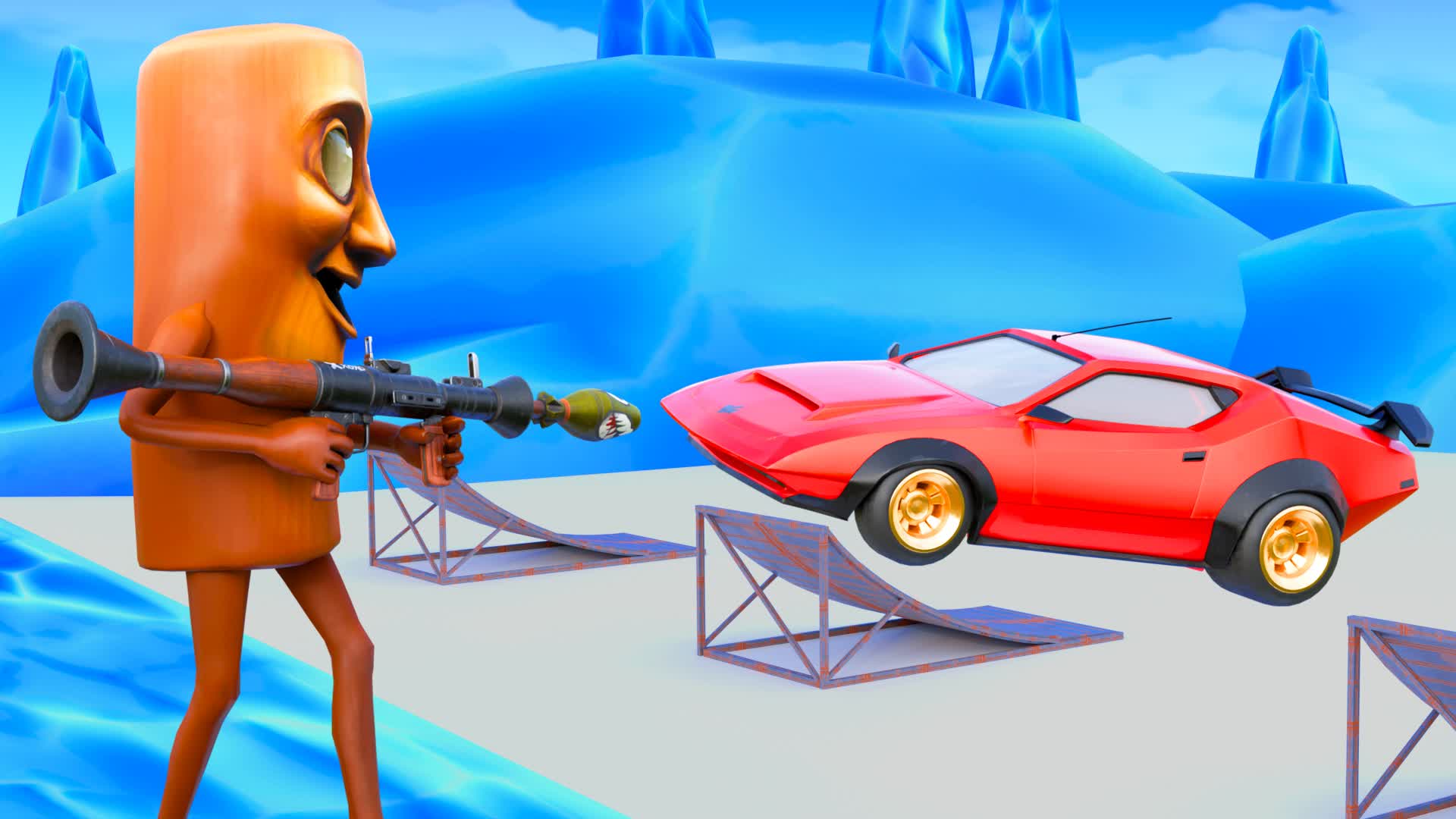 MEME ROCKET VS CARS 1401-1234-2572 by apfel - Fortnite