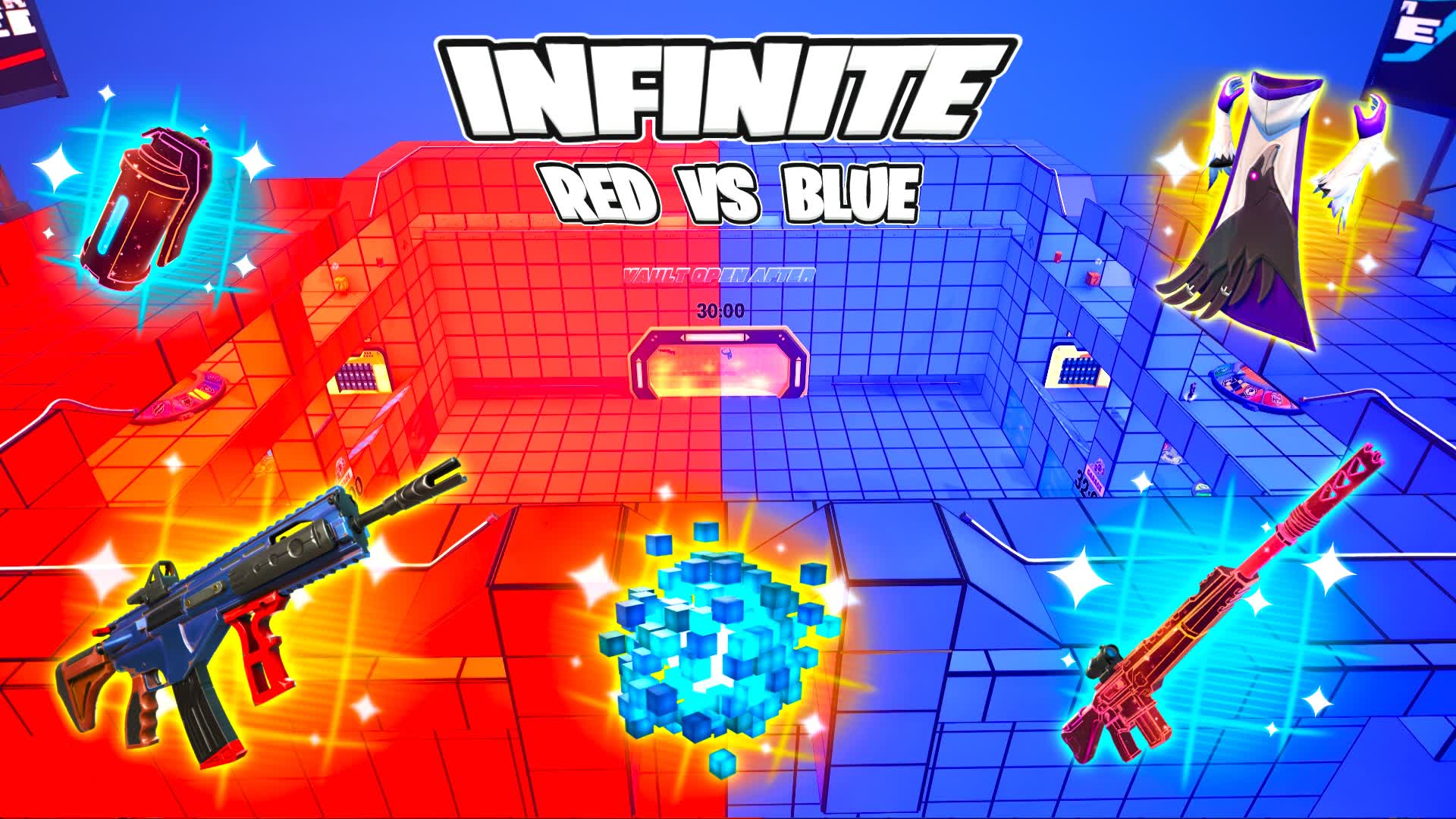 INFINITE RED VS BLUE 🔴🔵 RANKED 6384-9433-2287 by isolo - Fortnite ...