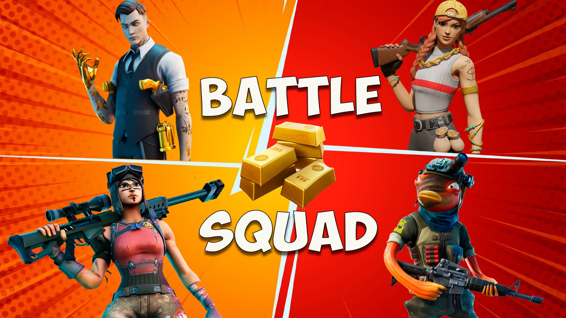 Battle Gold Squads 6564-6106-5703 by jawsshark - Fortnite Creative Map ...