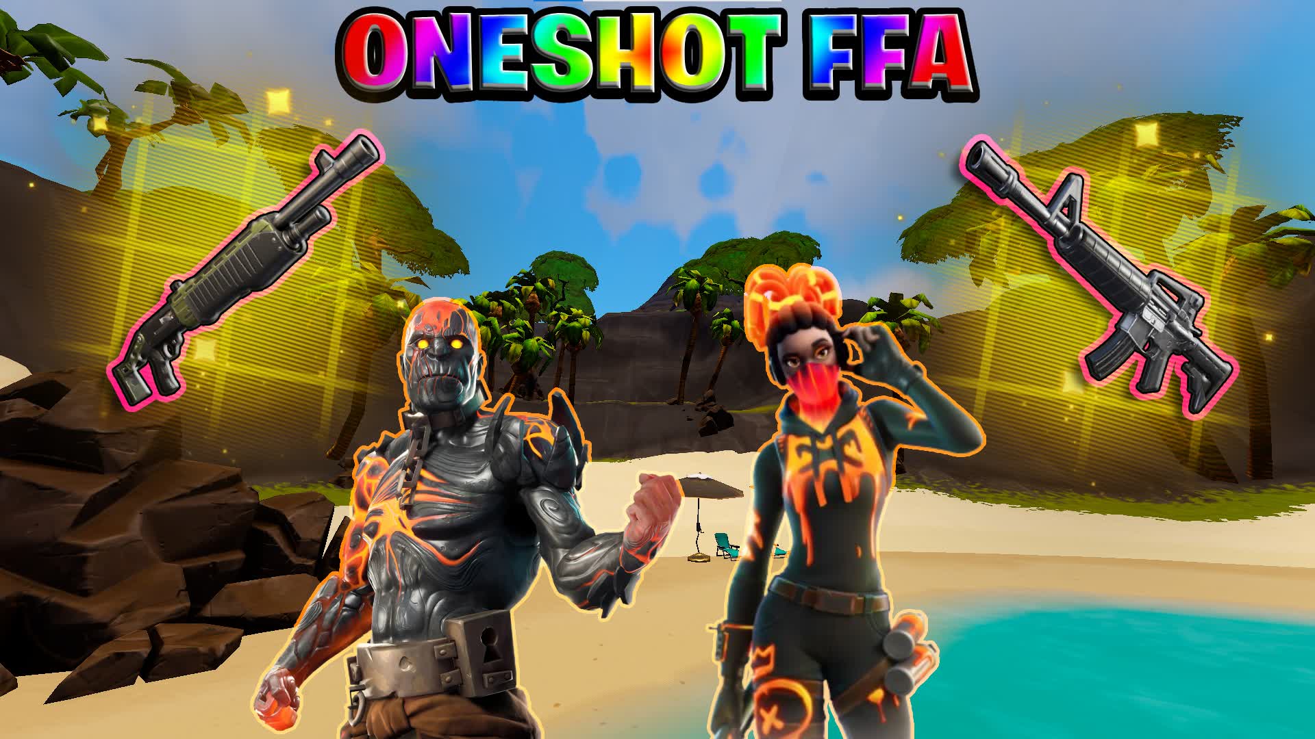 🌋Volcanic FFA🔫 2709-8806-0989, de demonik - Fortnite