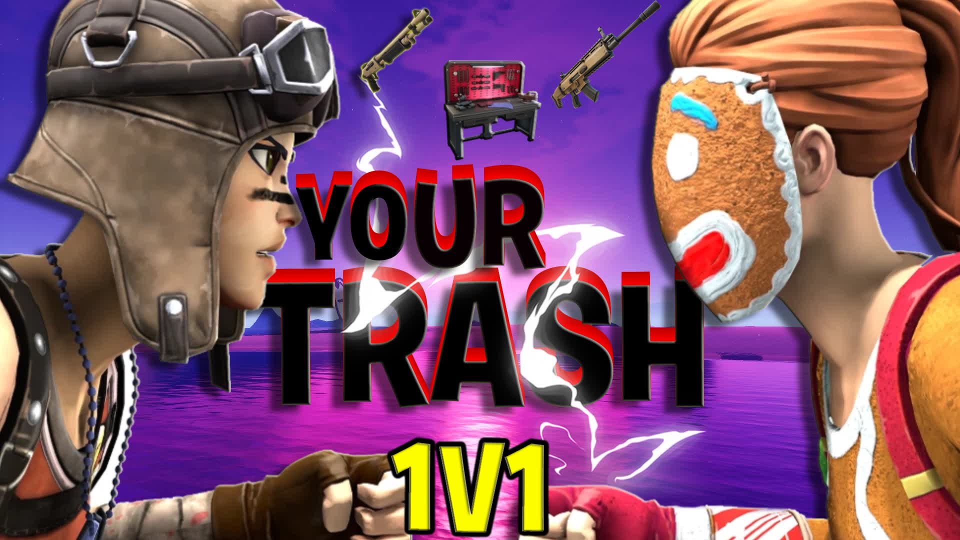 YOUR TRASH (1V1) 2999-4074-3222 من ابتكار cottoo - Fortnite