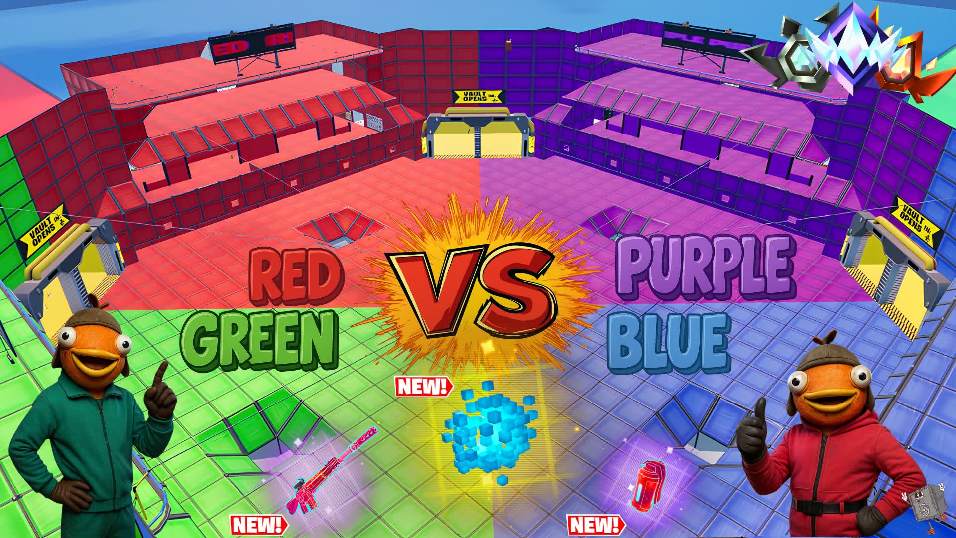 PVP 4-Team Battle 💪🏻🔥 5875-3984-2804 by edinelson - Fortnite