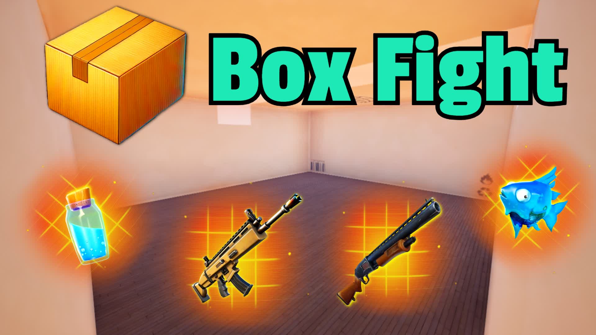 Box Fight Cardboard 📦🔥 1353-1472-3933 by generalu232 - Fortnite ...