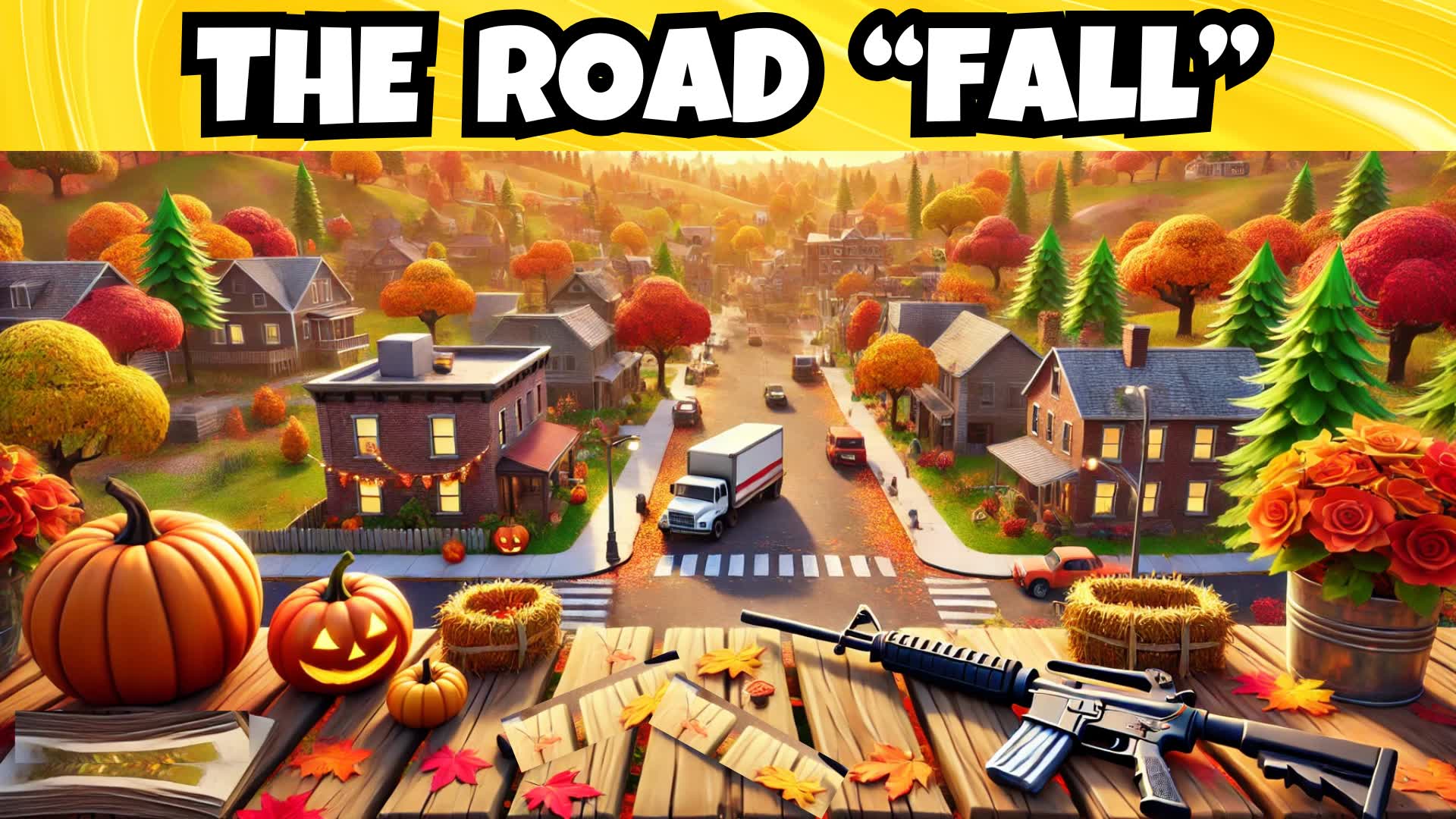 🌄THE ROAD FALL!🍂 NEW UPDATE! 4256-4933-2868 by w_key_studios - Fortnite ...