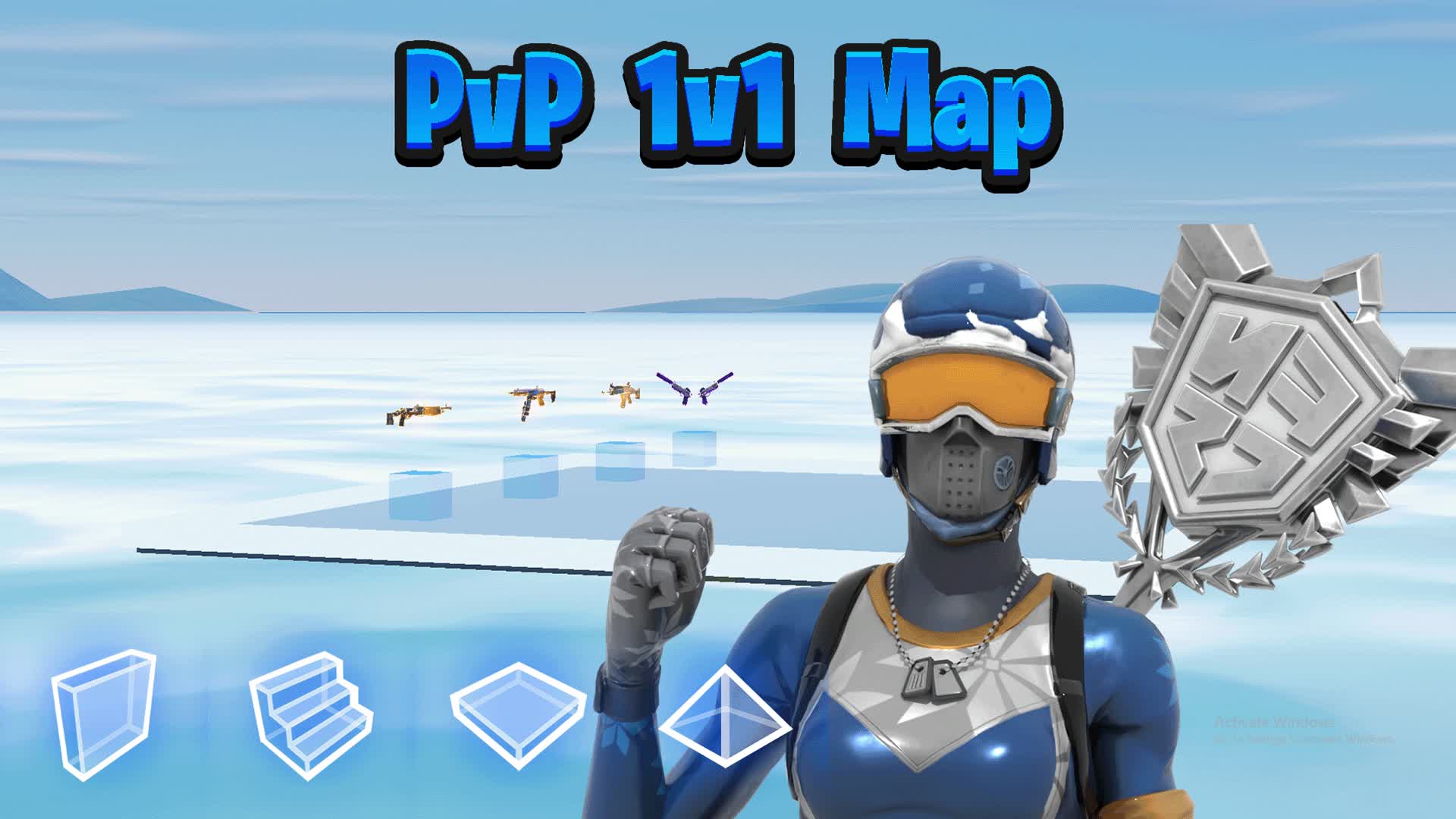 PvP 1v1 0018-8315-3075 by emasnow - Fortnite Creative Map Code ...