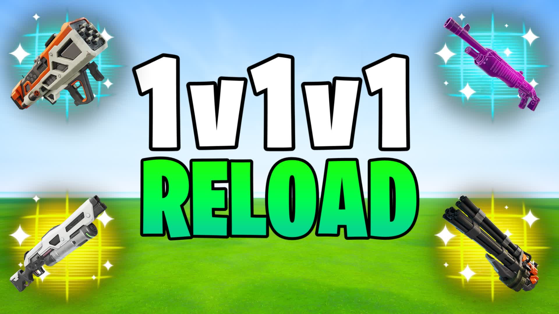 1v1 Reload Realistic | Build Fights FFA 1884-0780-6848 di texture - Fortnite
