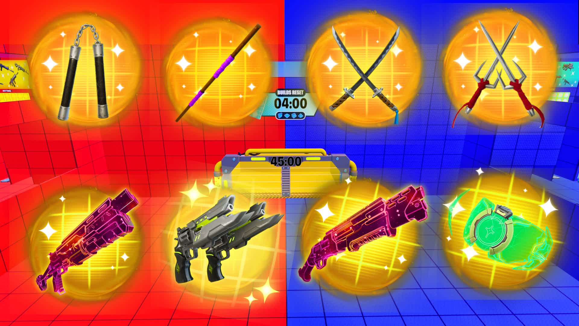 ZAPTRON RED VS BLUE🔴🔵 [NEW WEAPONS] 1926-7988-7845 by bestuefnmaps ...