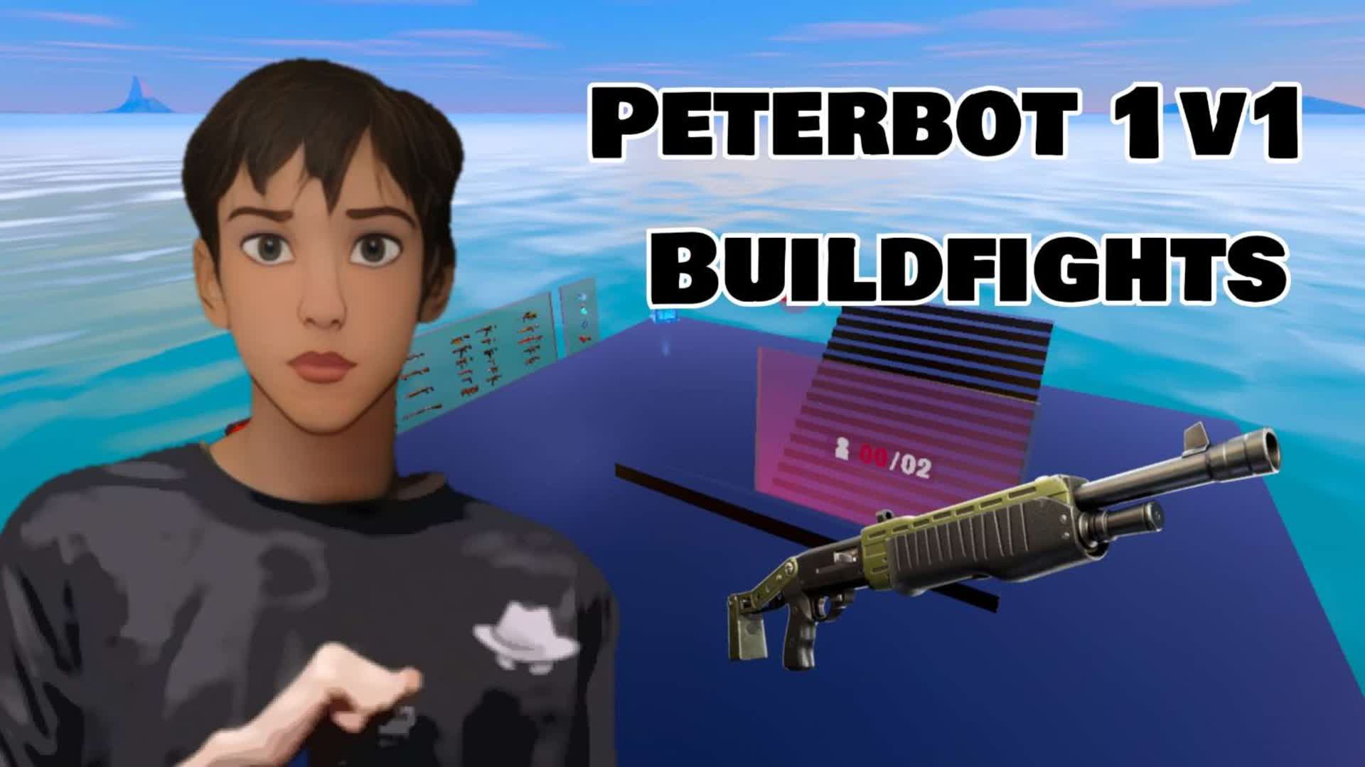 Peterbot 1v1 Buildfights 7699-6138-1889 by nuntius - Fortnite Creative Map Code - Fortnite.GG