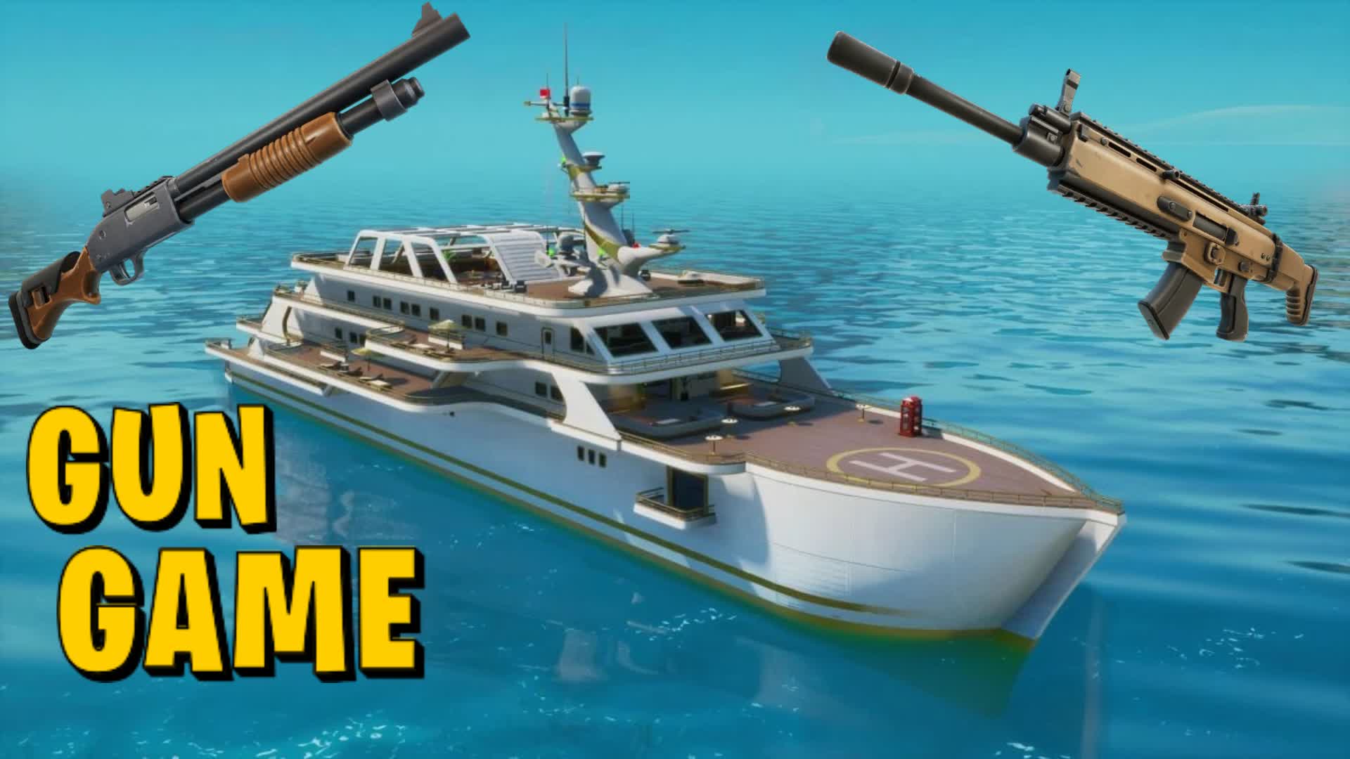 Gun game yatch 🛥️ 6101-0250-5913 by pop47 - Fortnite Creative Map Code ...