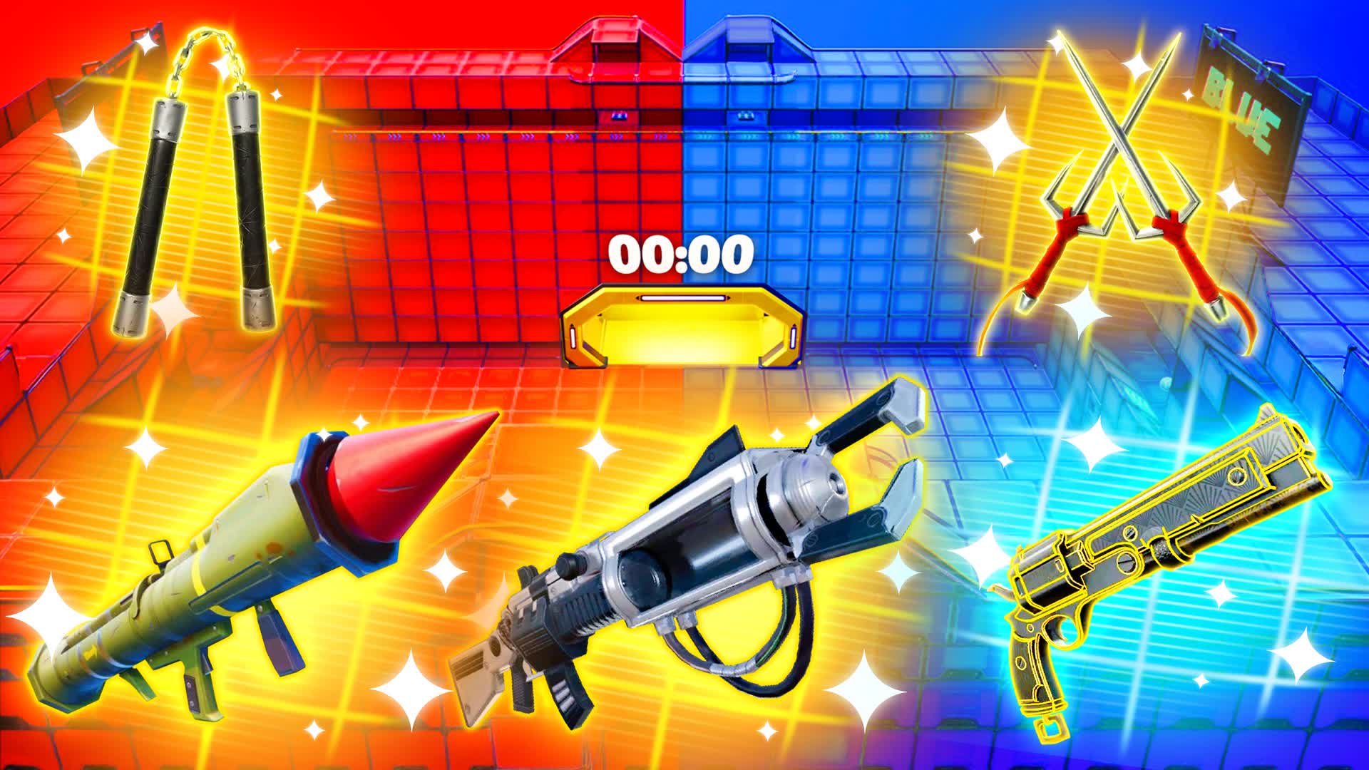 CRAZY TMNT RED VS BLUE 🔴🔵 8714-4126-7381 by x0666 - Fortnite Creative ...