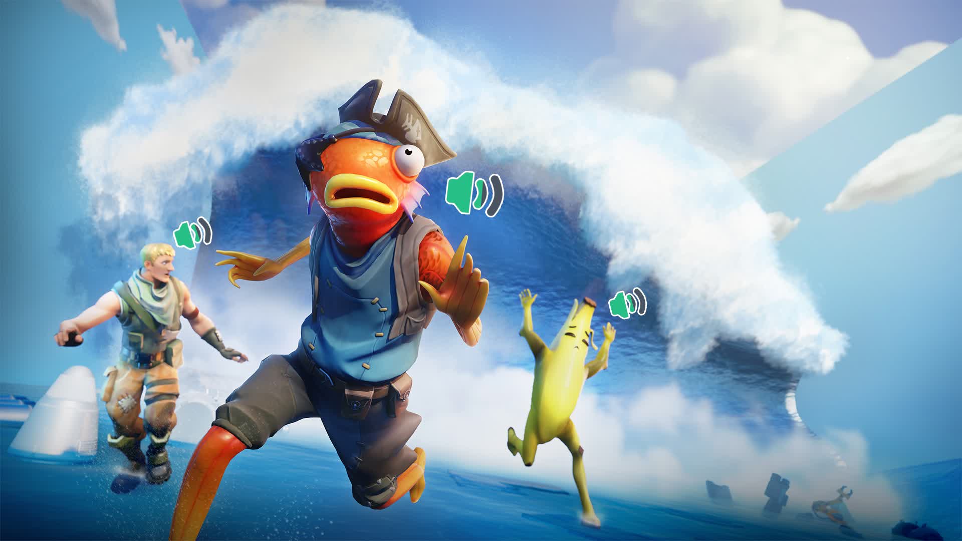 TSUNAMI! [VOICE CHAT] 1434-4792-7864 by goblaze - Fortnite Creative Map ...