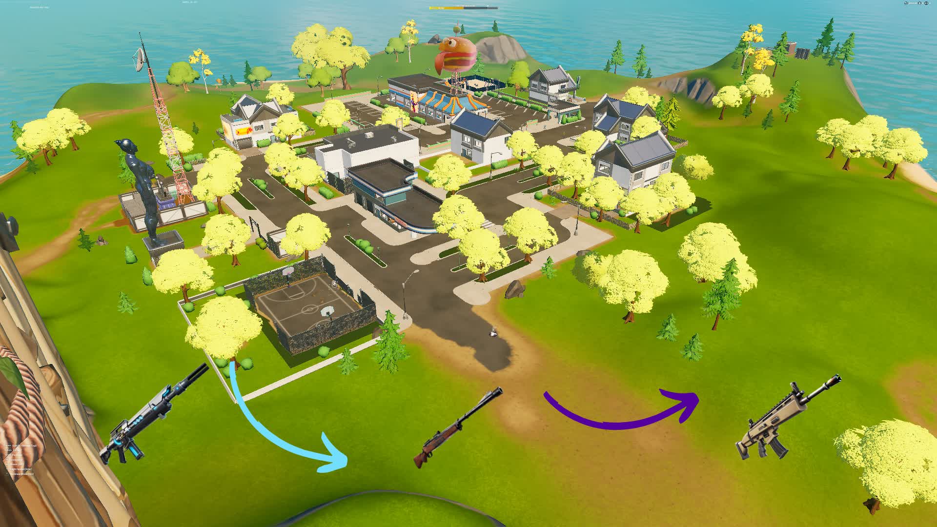 Neo Greasy Grove Gun Game 4134-1540-4884 by yt-evil mr. f. - Fortnite Creative Map Code ...