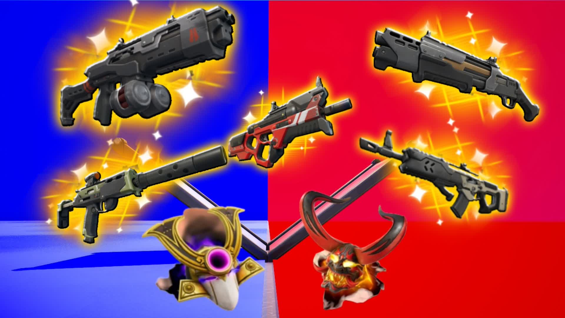 ALL GUNS - RED - BLUE - FREE FOR ALL 9353-7133-0434 by alvala ...