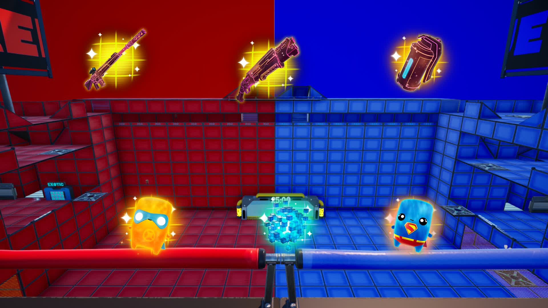 professional RED VS BLUE🔴🔵 4819-7003-9936 by malik_fn - Fortnite ...