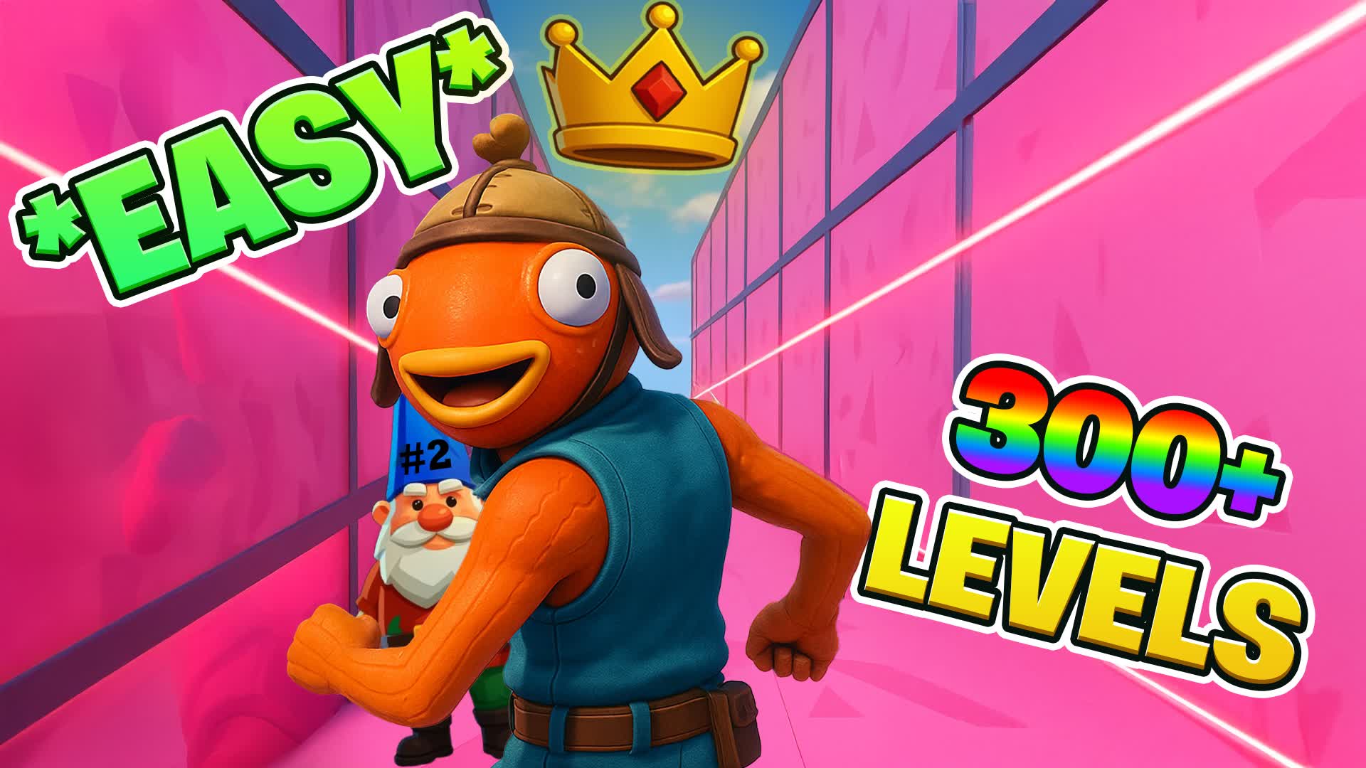 ⭐️ EASY SUPER PARKOUR 300 LEVELS 💖 7356-9746-9373 by petrysek - Fortnite Creative Map Code ...