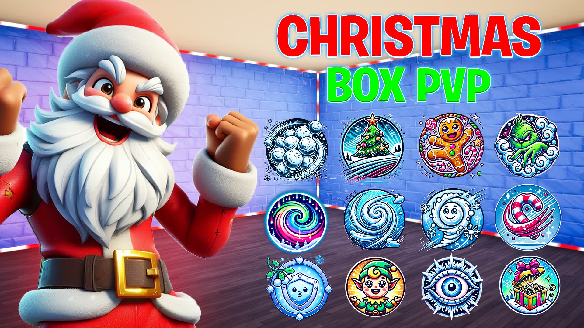 🎄 CHRISTMAS BOX PVP 📦 4661-2277-1196 by rockygift3 - Fortnite Creative Map Code - Fortnite.GG