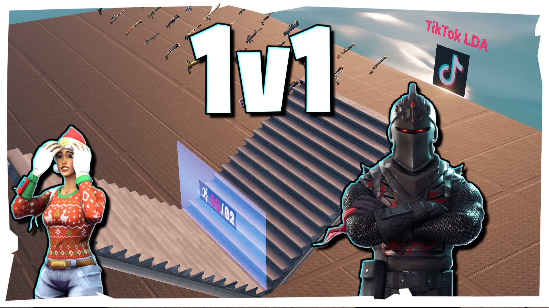 LDA MAP 1V1 BUILD FIGHT 8671-7679-3475 by liondelatlas - Fortnite