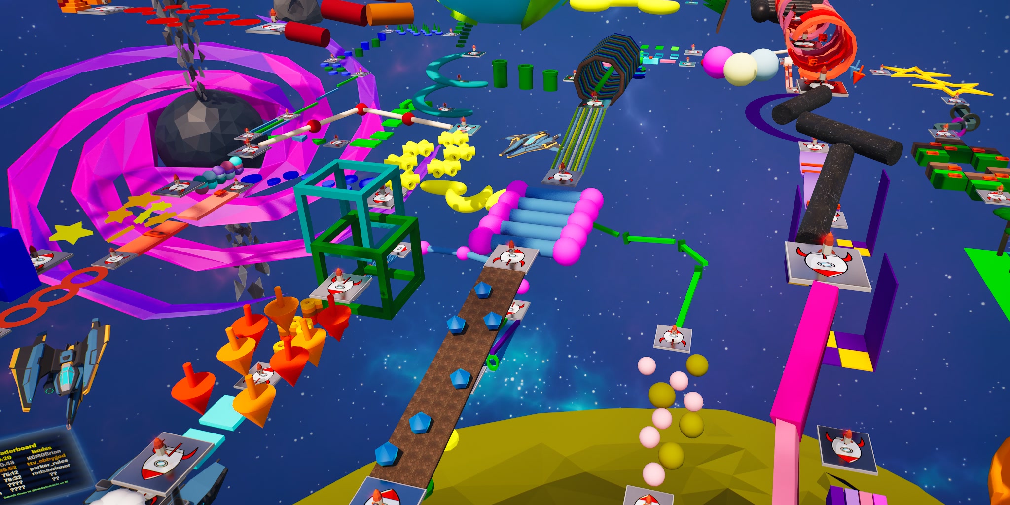 250 Level Space Obby Parkour 0574-2586-9095 by bobbybuilds - Fortnite ...