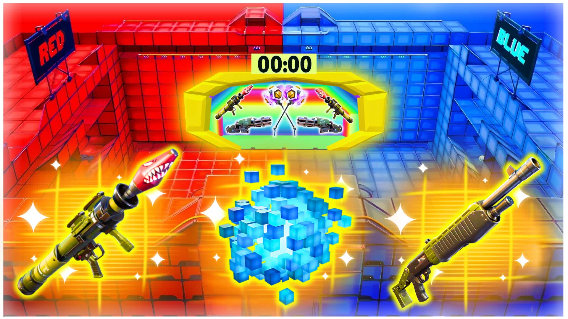 SUPER RVB 🔴🔵 8523-1036-1902 by godmap - Fortnite