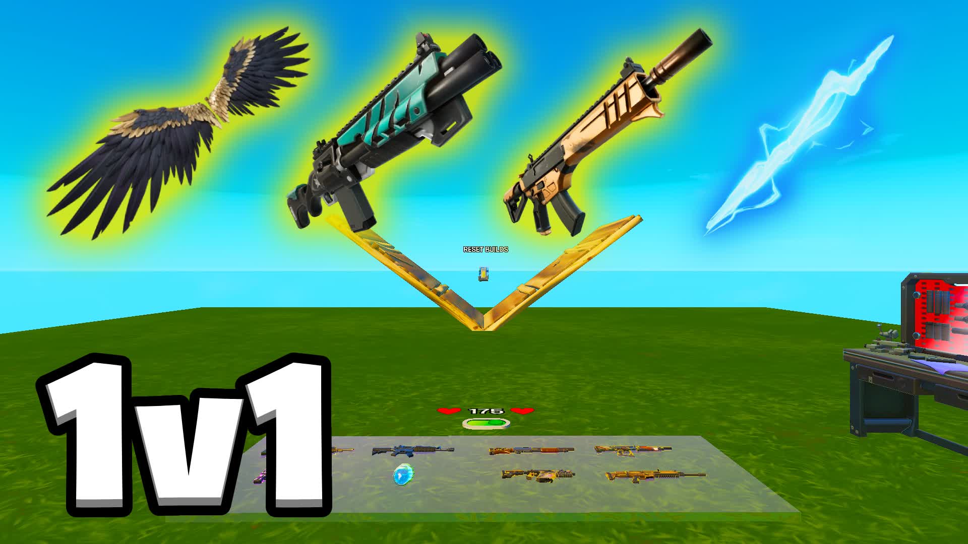 Crotex 1v1 7037-5443-4577 by crotex - Fortnite Creative Map Code - Fortnite.GG