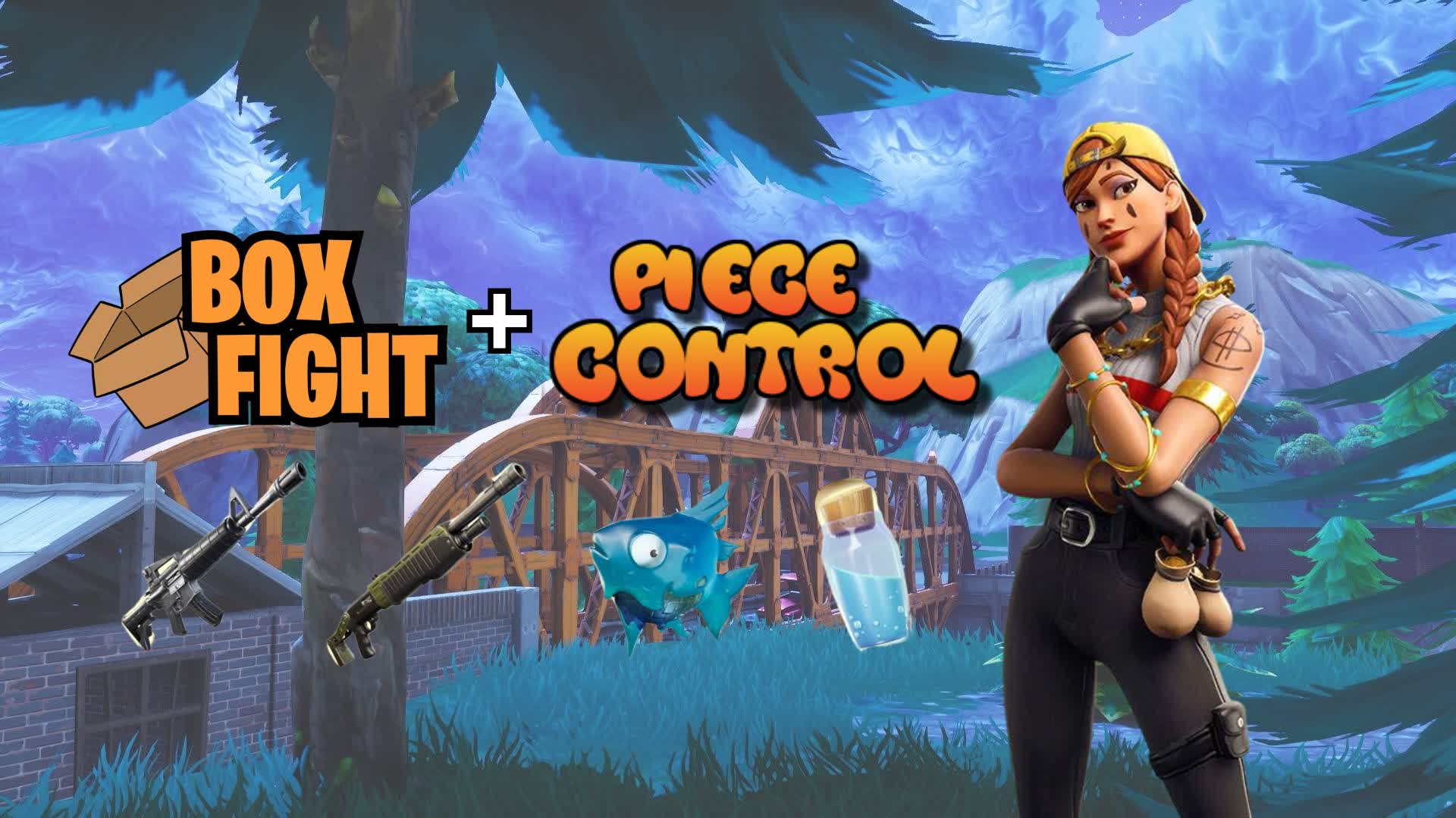 BOX PIECE CONTROL! 8652-2205-1470 by knda17 - Fortnite Creative Map Code - Fortnite.GG