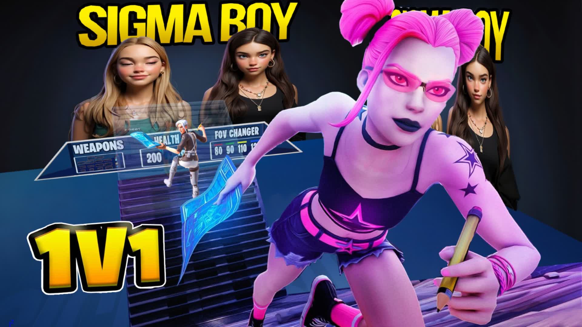 1v1 Sigma Boy PVP [Music] 9575-9190-9728 by eisteegekuehlt - Fortnite ...