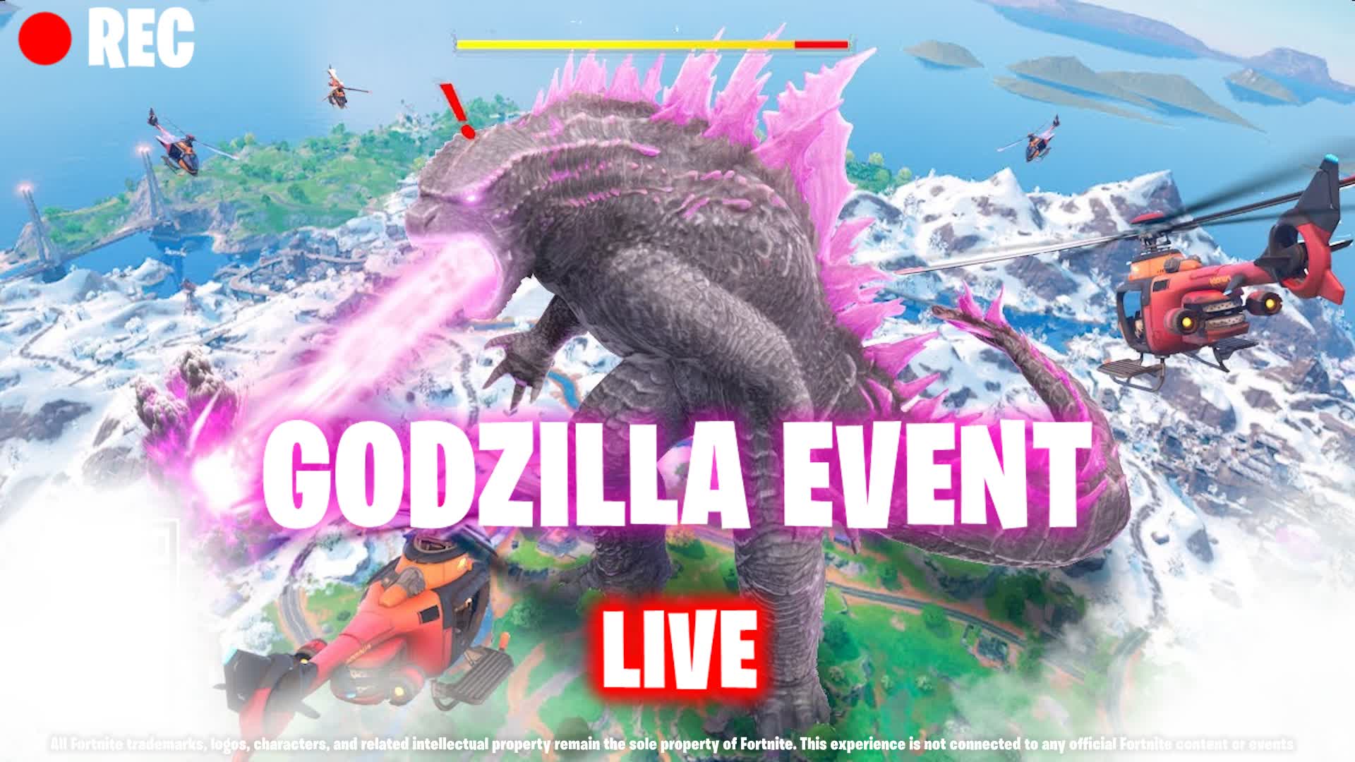 GODZILLA LIVE EVENT - FORTNITE 0236-8603-7381 by zelytow - Fortnite ...