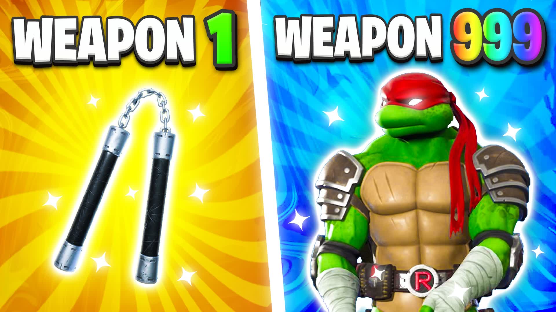 🐢NINJA TURTLES🔫GUN GAME🎯ONE SHOT🌟 8990-7160-2318 by apfl - Fortnite ...